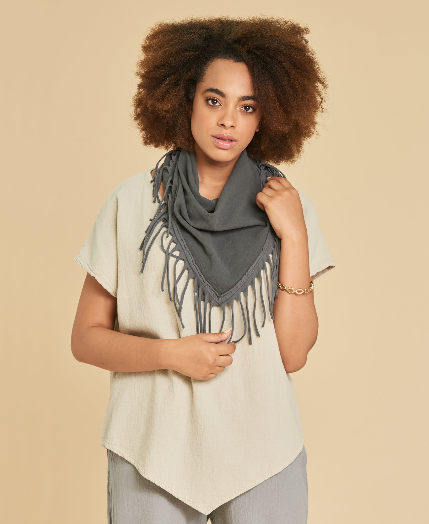 Foulard triangulaire en coton - New Triangle » Ahúma
